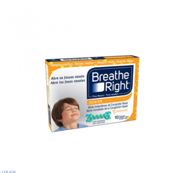 TIRAS NASALES BREATH RIGHT JUNIOR 10 UDS - primiciasmarket.com
